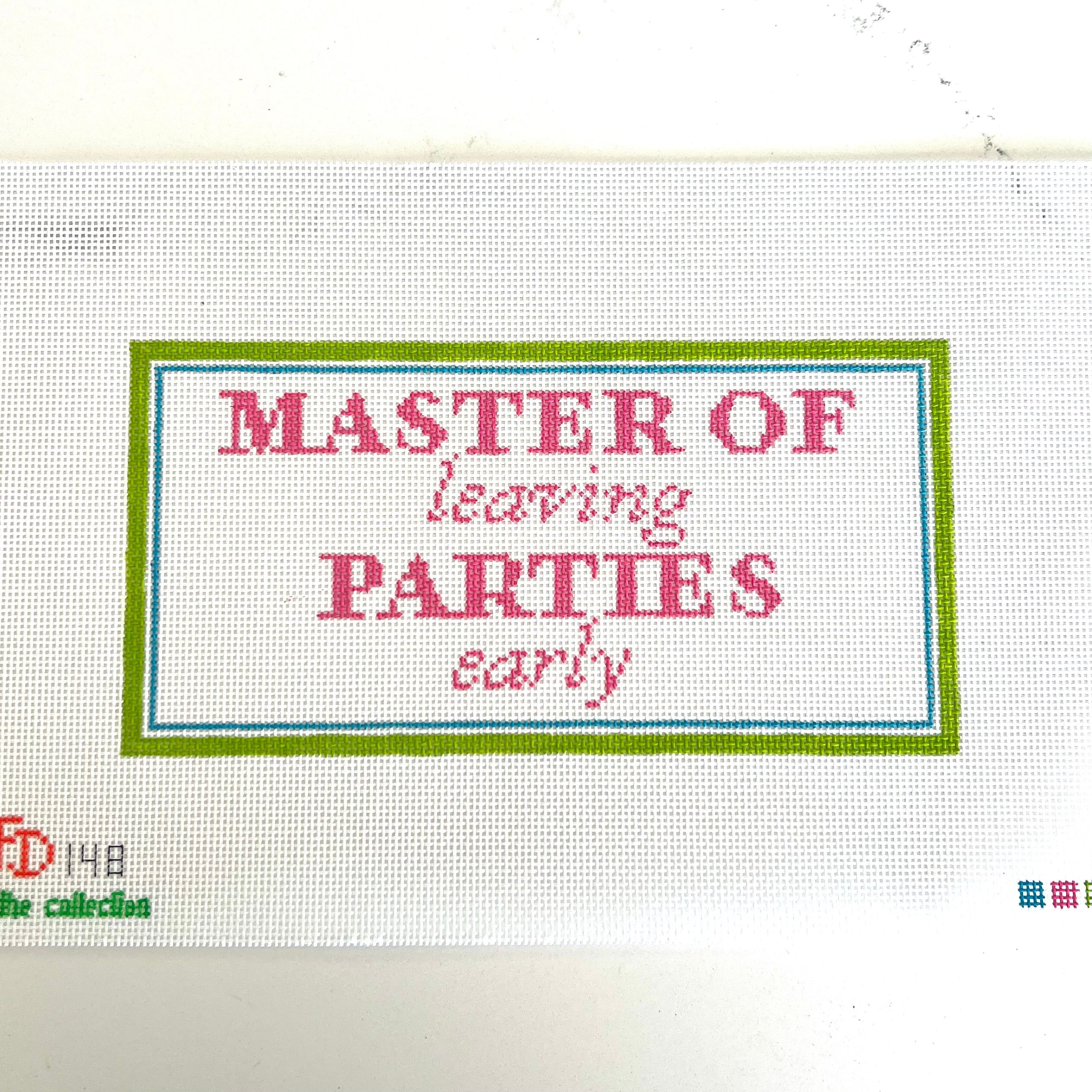 Master of Leaving Parties Early Canvas – KICK ASS NDLPT